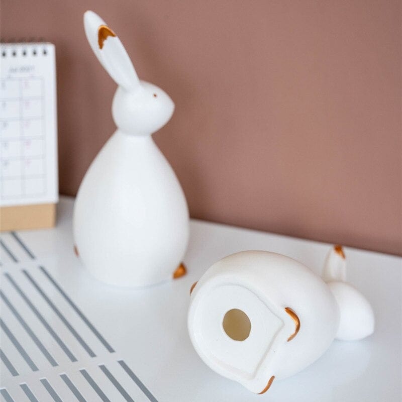 Porcelain Rabbit Figurines – SPEEDY KOALA