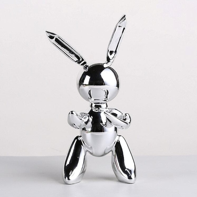 Chrome Finish Rabbit Statue – SPEEDY KOALA